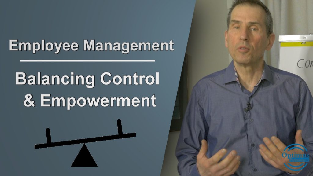 The Managers Guide to Balancing the Control and Empowerment of ...