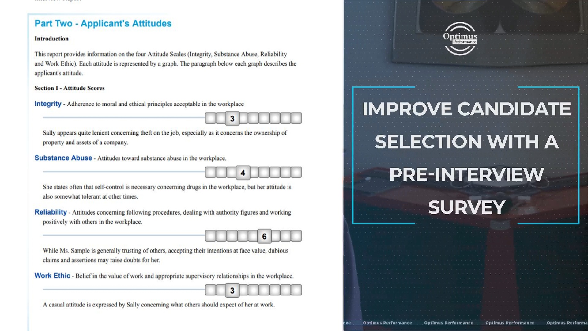 pre-interview questionnaire - Optimus Performance