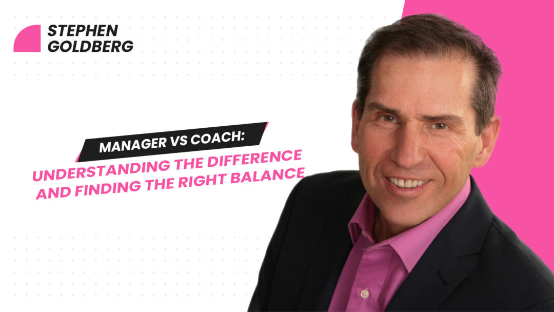 Manager vs. Coach: Understanding the Difference and Finding the Right ...